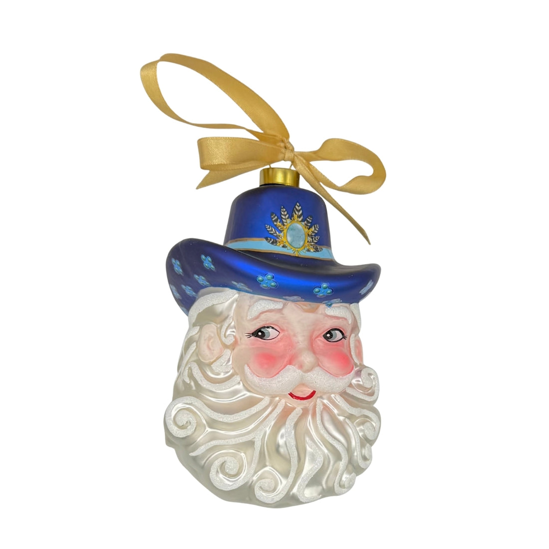 Cowboy Santa 2025 Edition Texan Christmas Ornament
